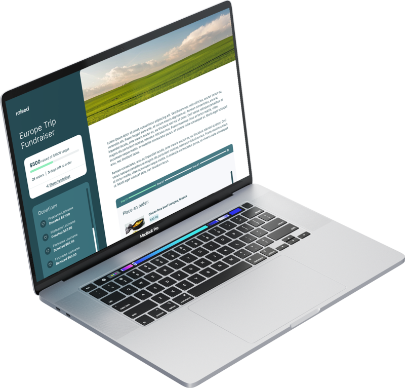 Raised - Online fundraising for everyone